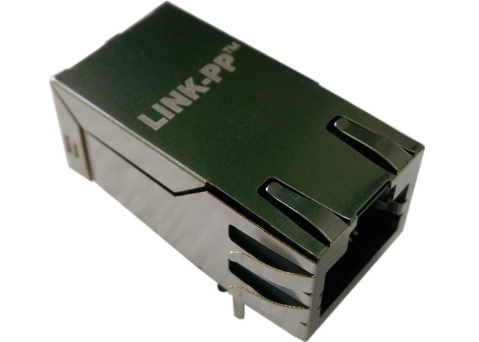XFPOEP1-CT1 - 4L RJ45 Modular Jack dengan terpadu magnetik Konverter ...